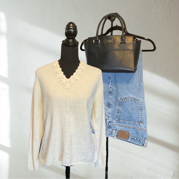 Carolyn Taylor | Sweaters | Carolyn Taylor Chenille Sweater L | Poshmark